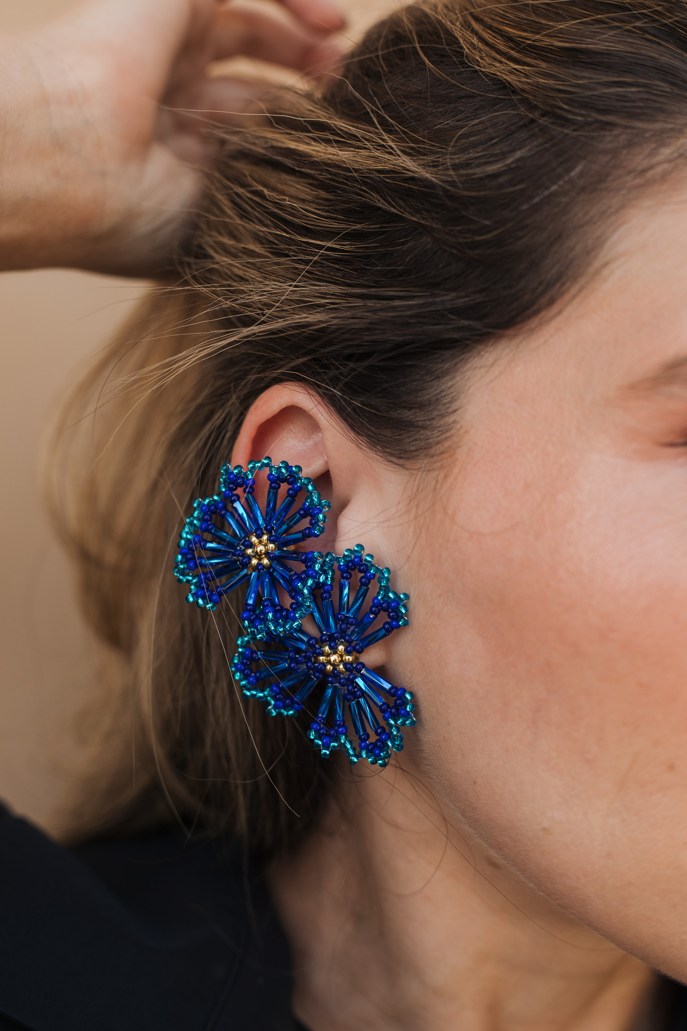 Serena Ear Cuff [Blue] | Maracuyá Jewels